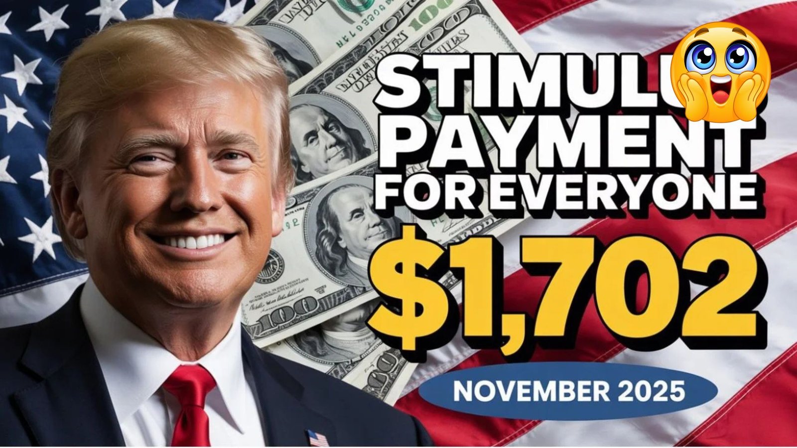 $1,702 Stimulus Payment for Everyone – November 2025 Full Payment ...