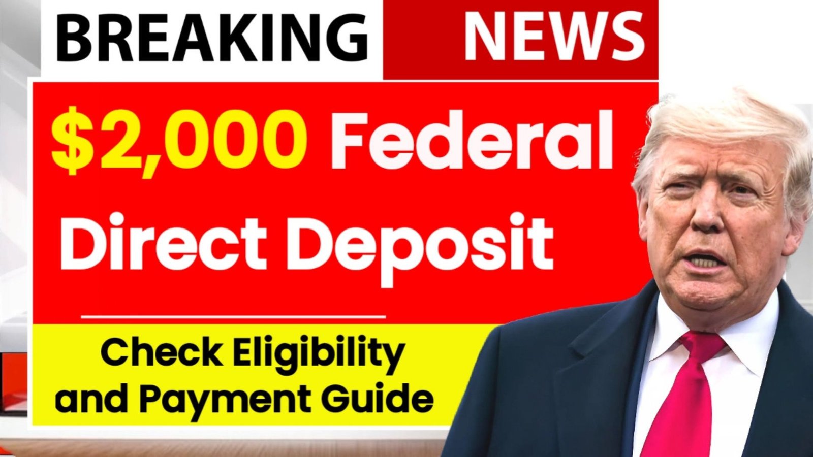$2,000 Federal Direct Deposit Set for November 2025 – Eligibility and ...