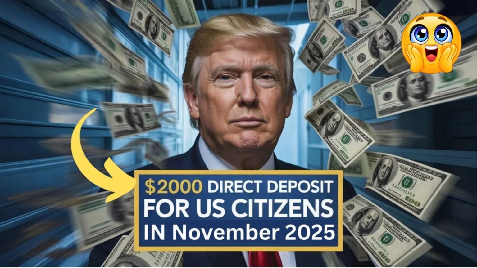 IRS Confirms $2,000 Direct Deposit for Everyone in November 2025 ...